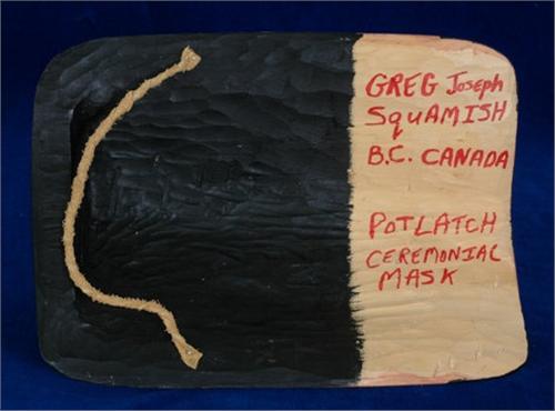 Squamish Potlatch Ceremonial Mask by Gr
