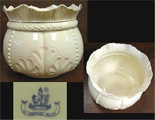 Belleek Rossmore Planter no ships or cr