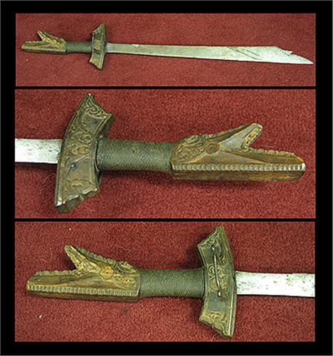 Old Moro Kampilan Sword Northern & Cent