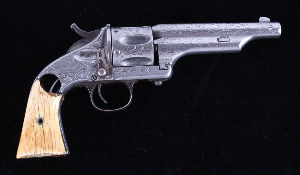 Merwin Hulbert Frontier Army .44 WCF Revolver