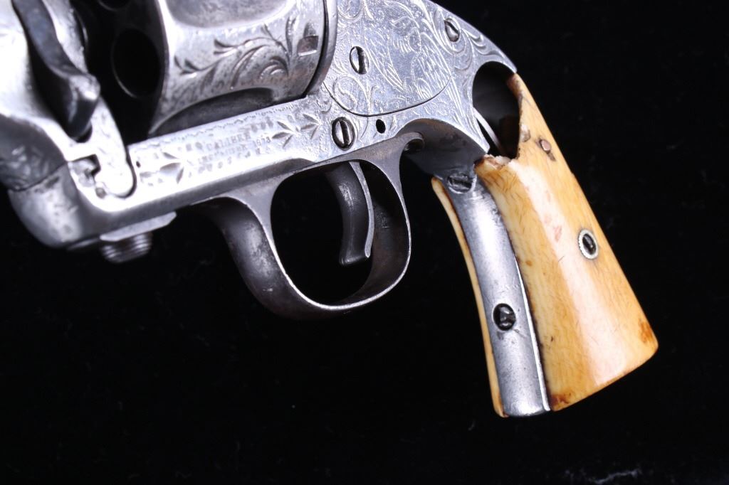 Merwin Hulbert Frontier Army .44 WCF Revolver