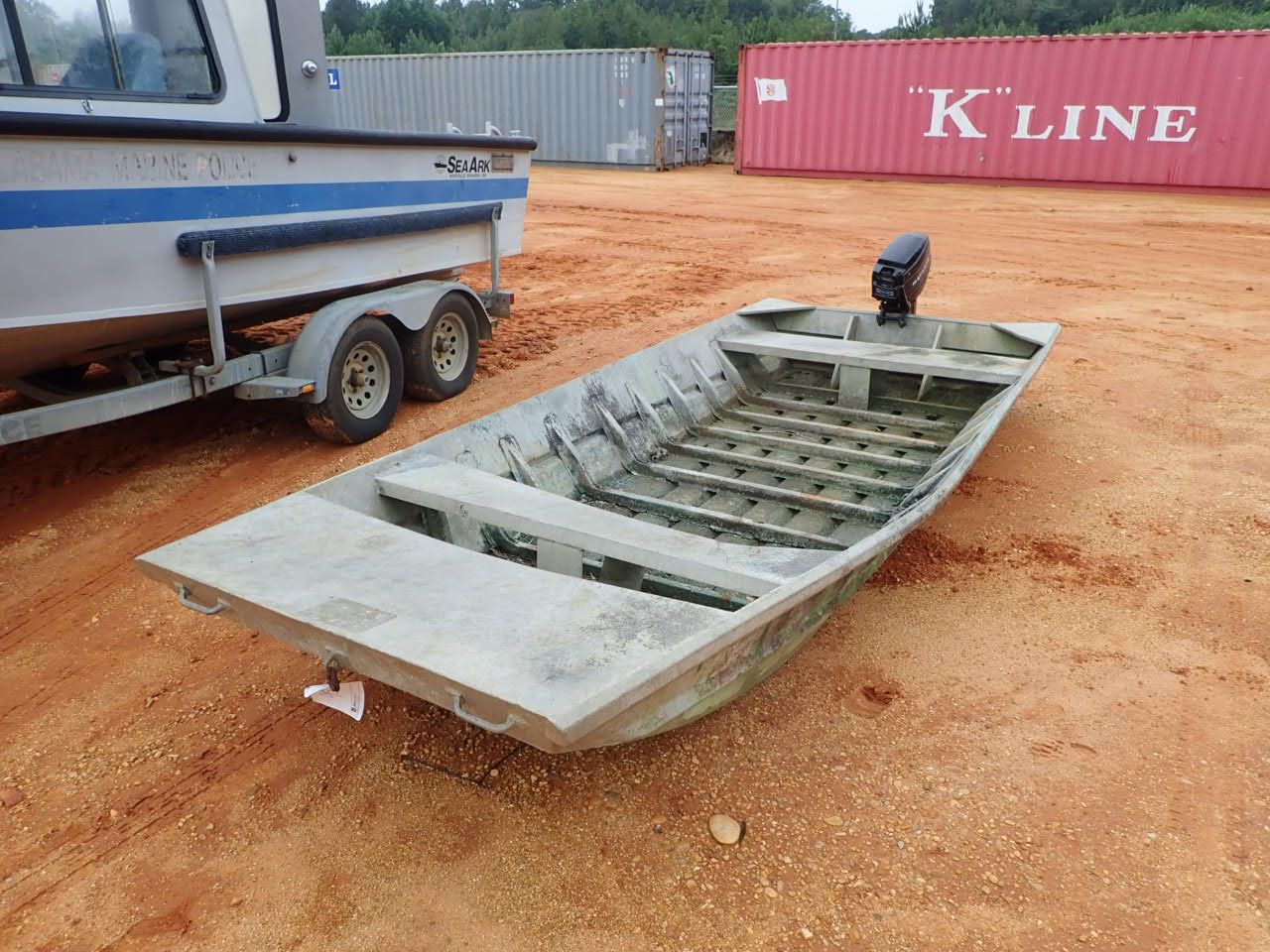 14' ALUMINUM JON BOAT Miscellaneous - J.M. Wood Auction Company, Inc. 14' ALUMINUM JON BOAT Miscellaneous - J.M. Wood Auction Company, Inc.