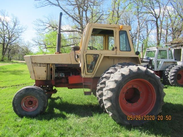 Case 1175 Cab STD/Tran 540/1000 PTO Dual Hyd. Factory Duals 6487 Hrs S ...
