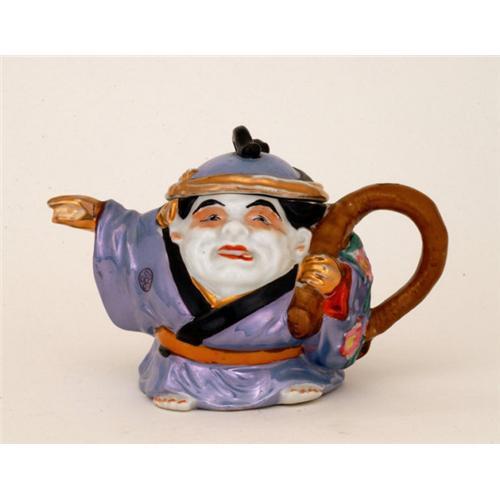 Old Japanese Nippon Irradiance Samurai Teapot #935634