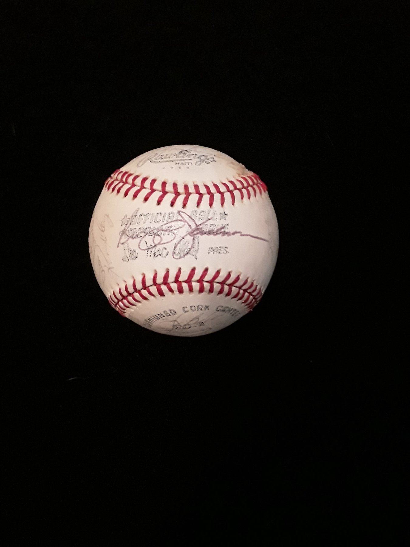 1978 New York Yankees Autograph Signed Team Ball W/COA Thuman Munson ...