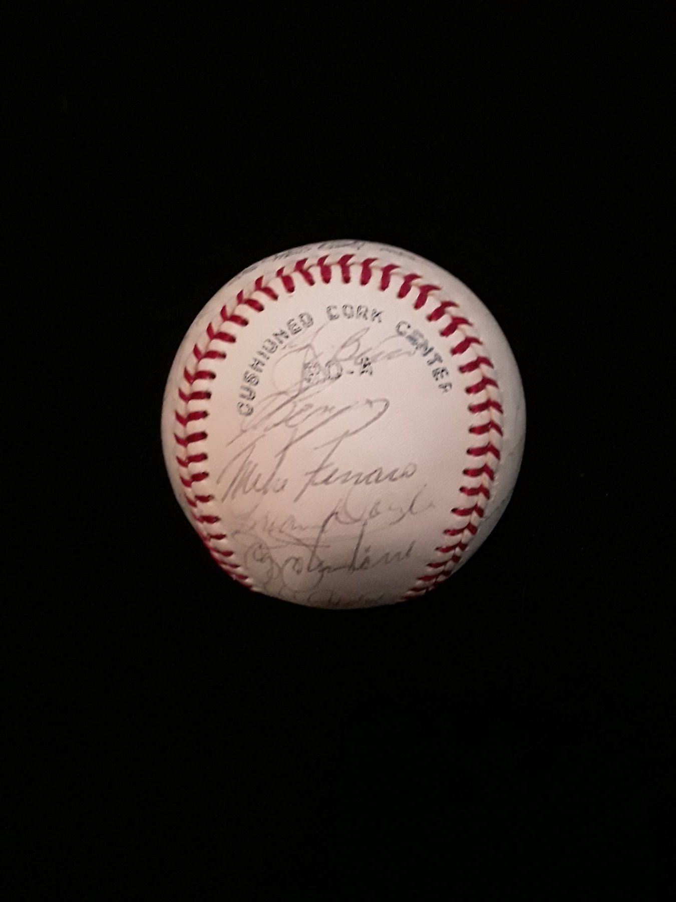 1978 New York Yankees Autograph Signed Team Ball W/COA Thuman Munson ...