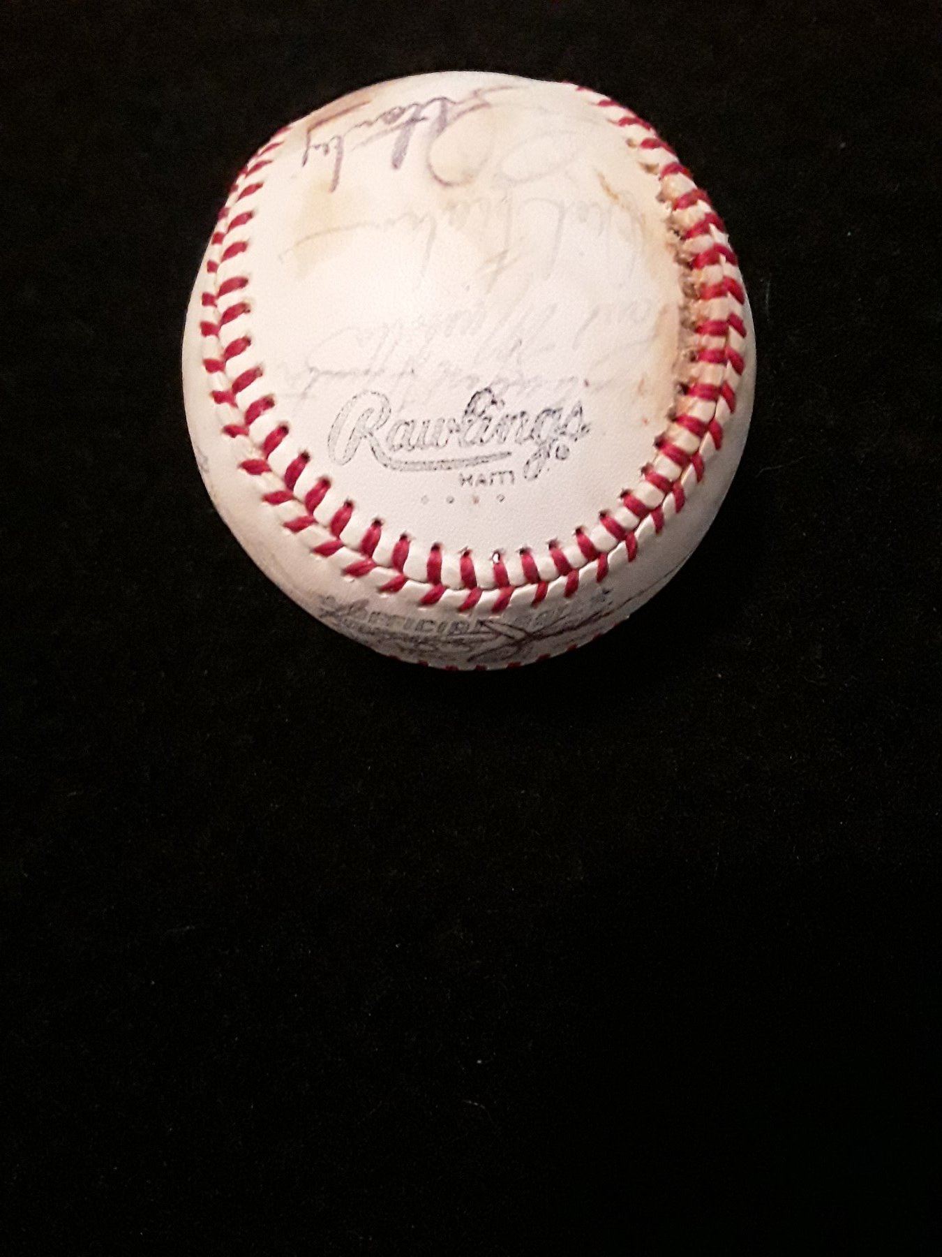 1978 New York Yankees Autograph Signed Team Ball W/COA Thuman Munson ...