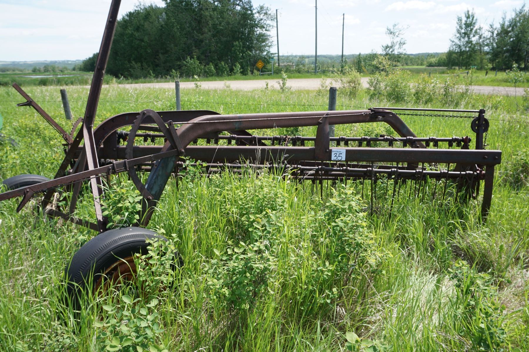IH Side delivery rake #5 LW