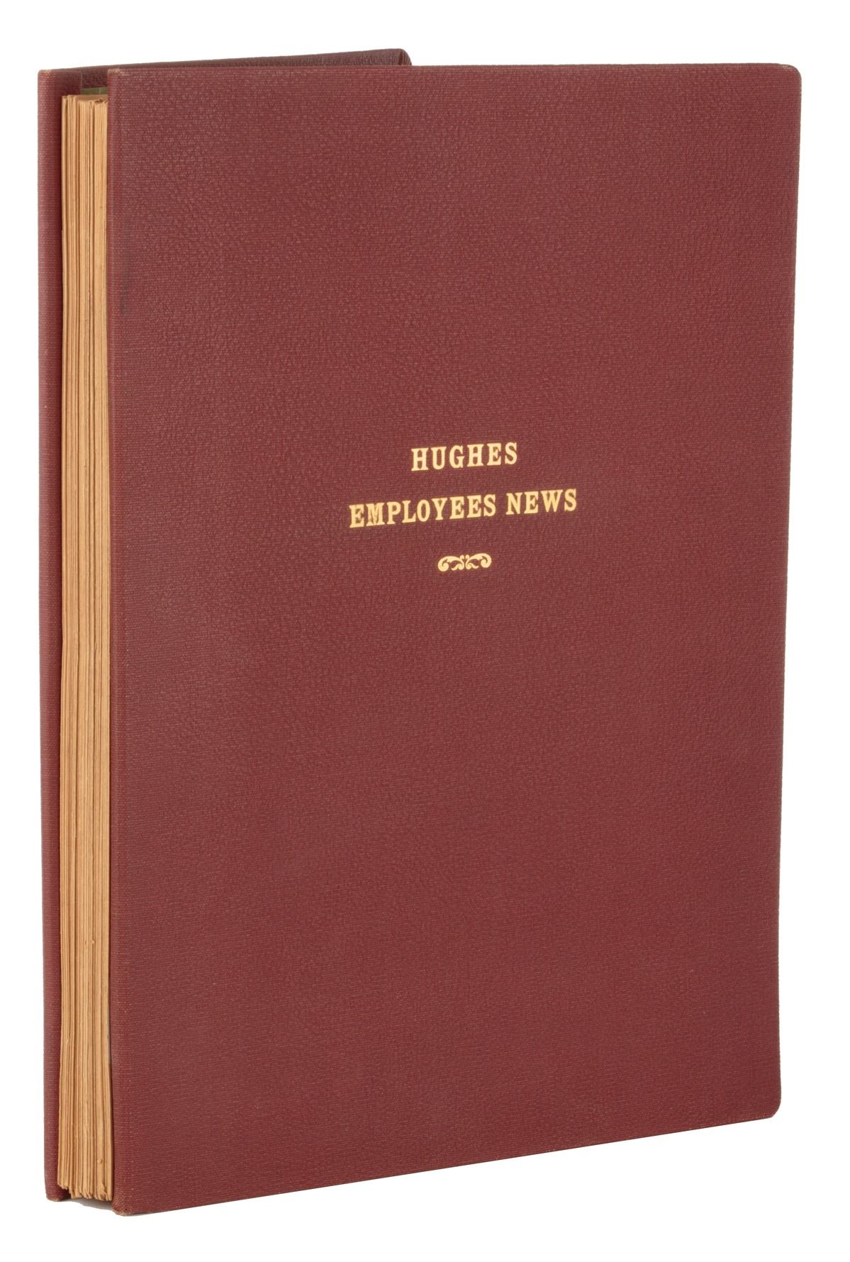 Howard Hughes personal bound collections of official Hughes Tool ...