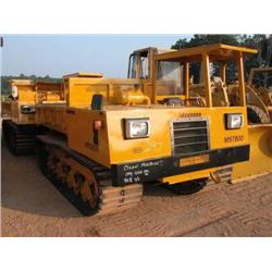 MOROOKA MST800 SKID STEER DUMP TRUCK,