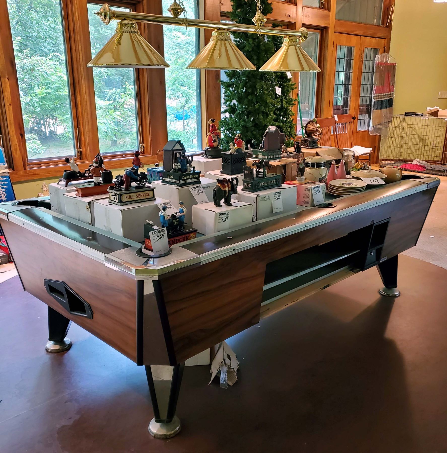 VINTAGE IRVING KAYE CO. Pool Table Top 95"l x 52"w x 32"h