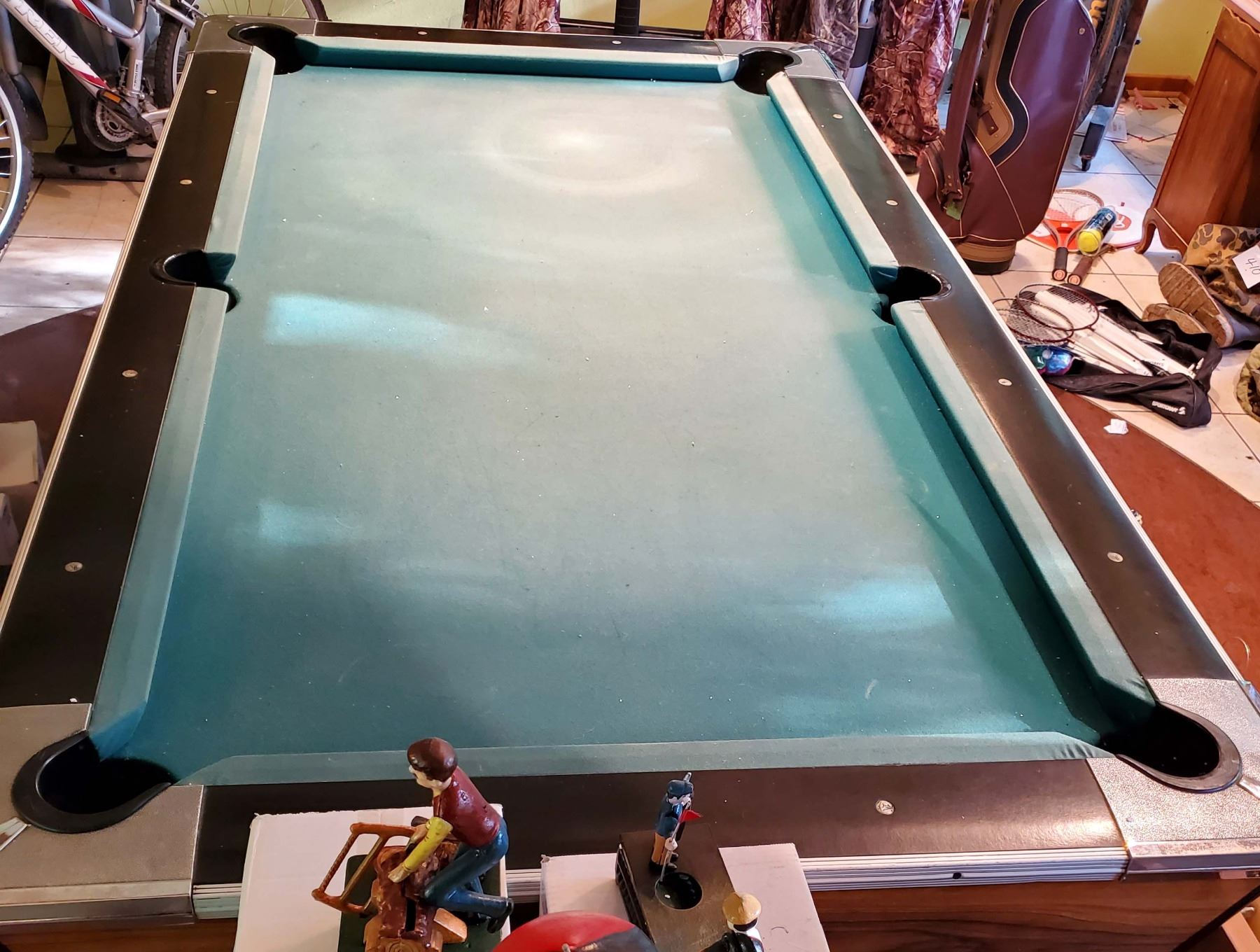 VINTAGE IRVING KAYE CO. Pool Table Top 95"l x 52"w x 32"h