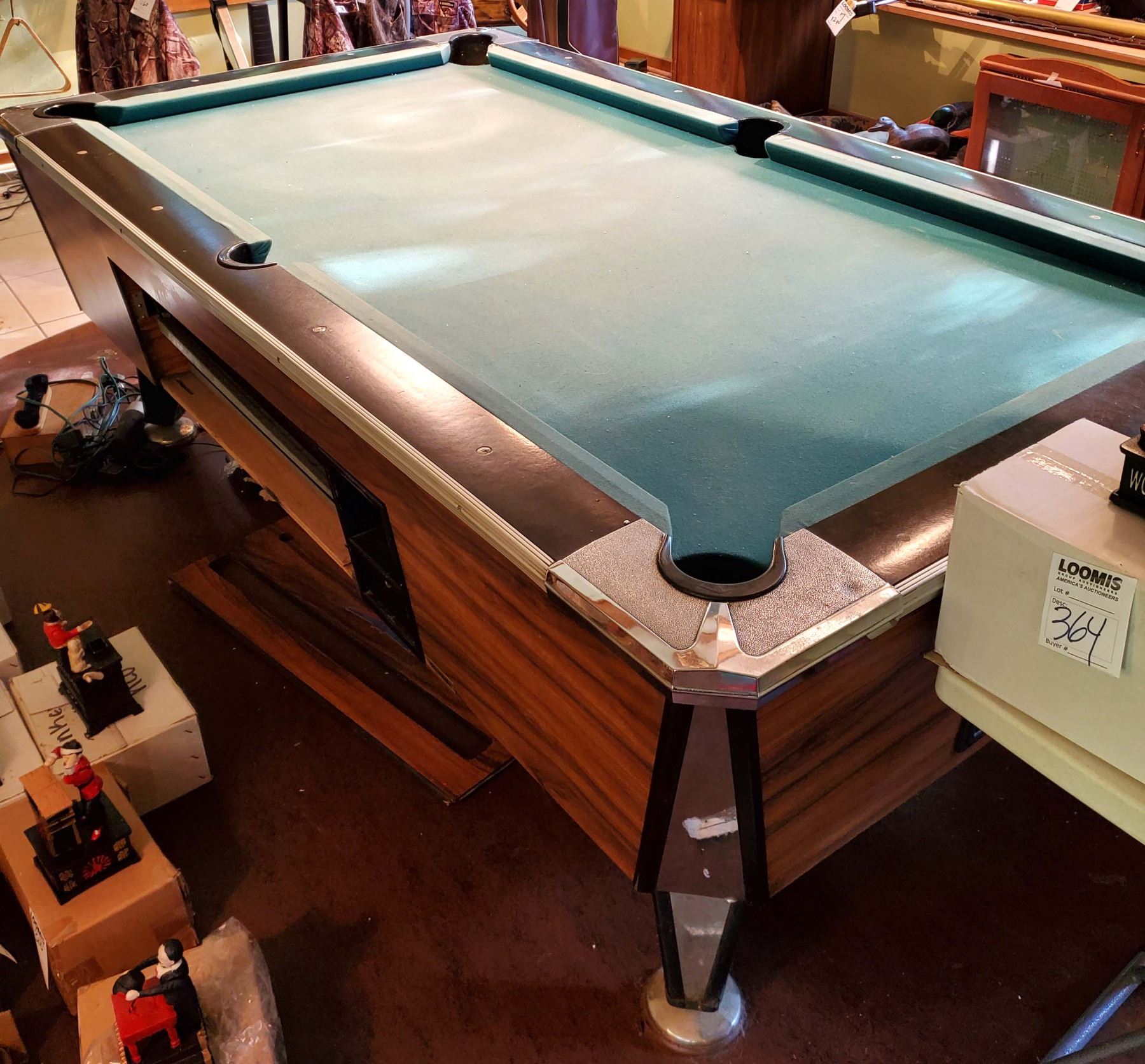 VINTAGE IRVING KAYE CO. Pool Table Top 95"l x 52"w x 32"h