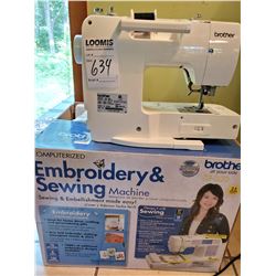 Like-New Brother SE-350 Computerized Sewing and Embroidery Machine