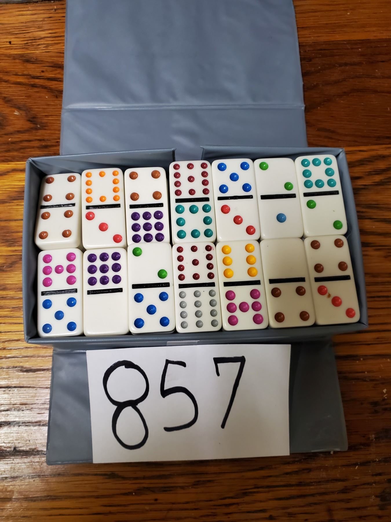 NEW APPROXIMATELY 100 PC DOMINOS, BY CARDINAL, BEAUTIFUL