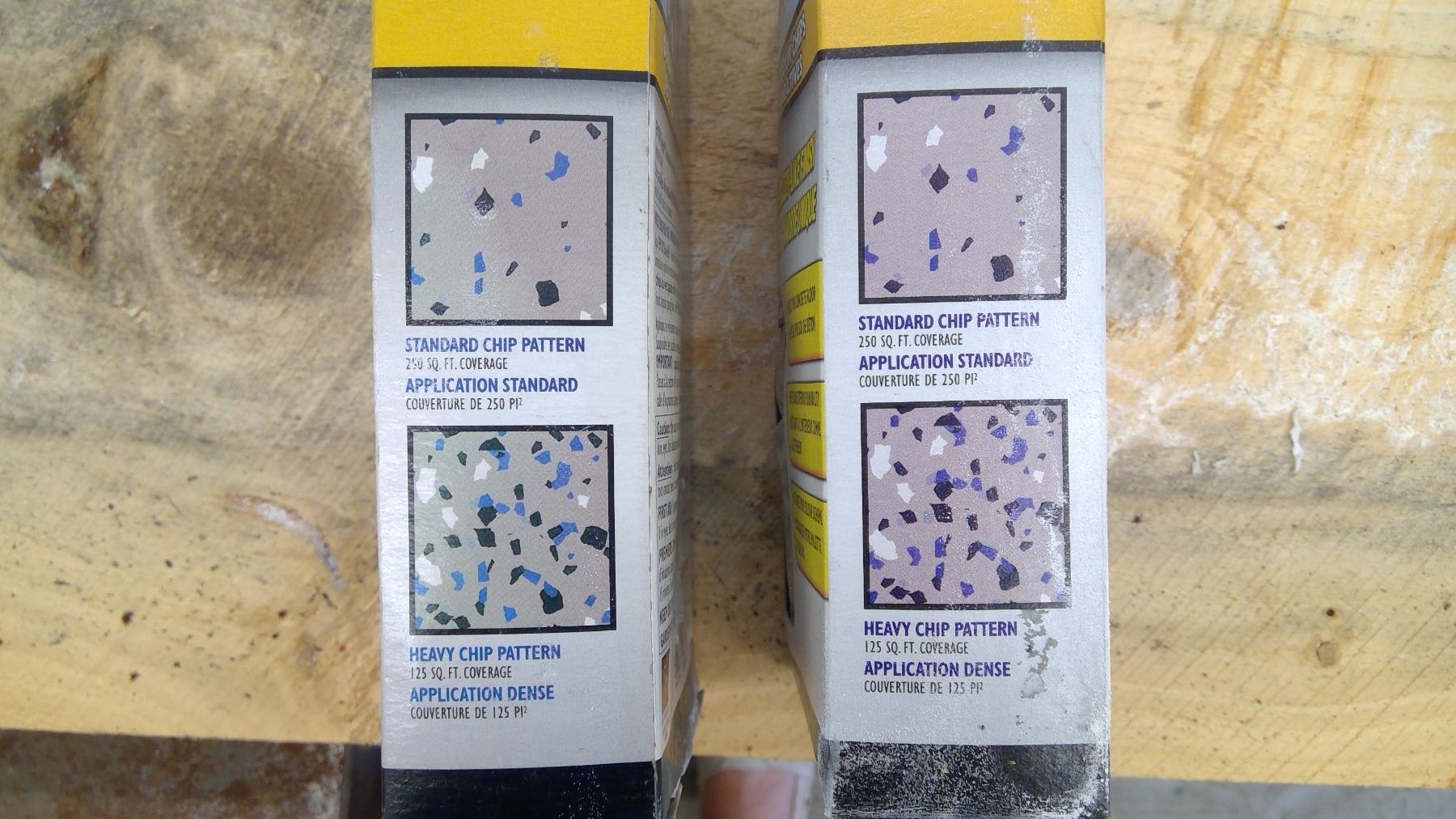 EPOXY SHIELD DECORATIVE COLOUR CHIPS 2 BOXES - Schmalz Auctions