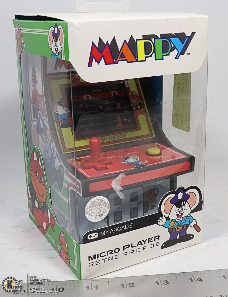 MY ARCADE MAPPY RETRO ARCADE MICRO PLAYER