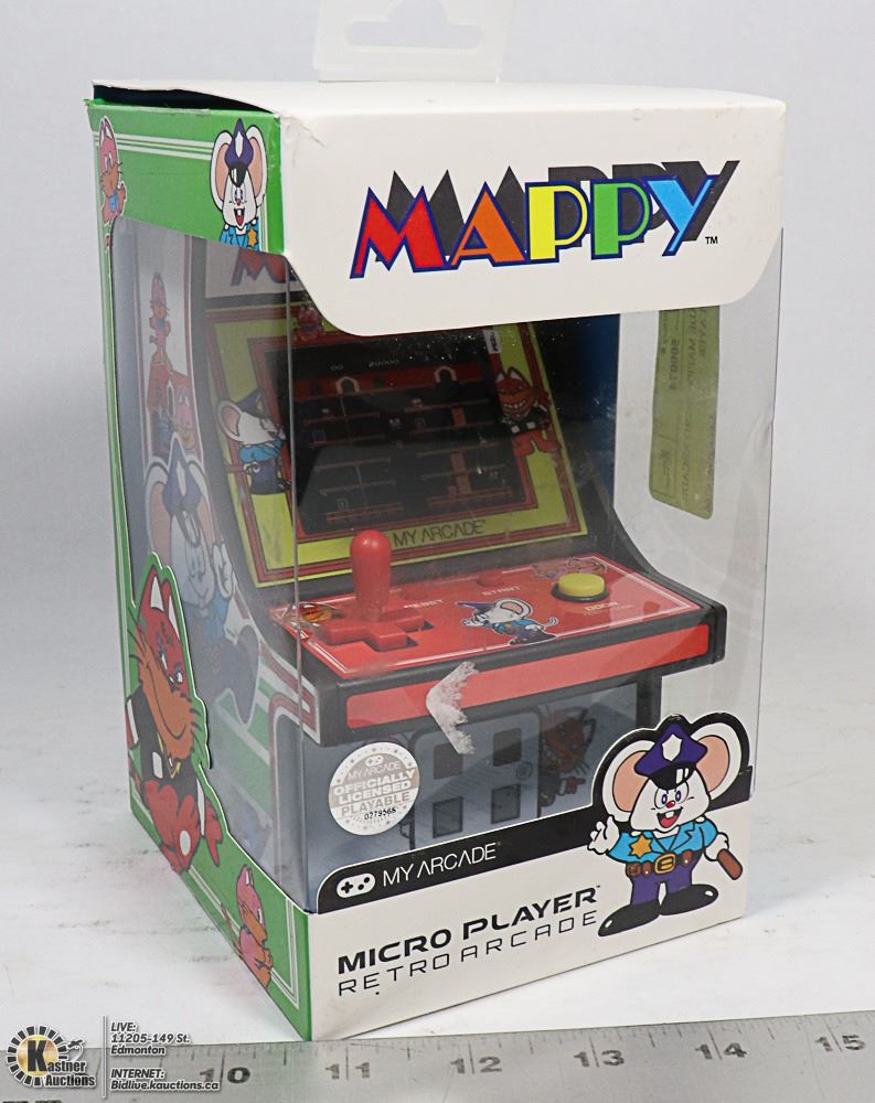 MY ARCADE MAPPY RETRO ARCADE MICRO PLAYER