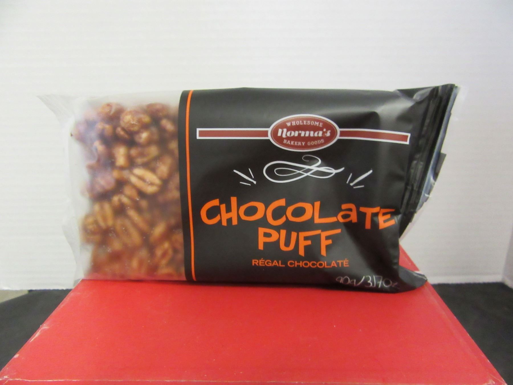 NORMA'S CHOCOLATE PUFF SNACK (LIKE PUFFED WHEAT SQUARES) (90 G) - PER ...