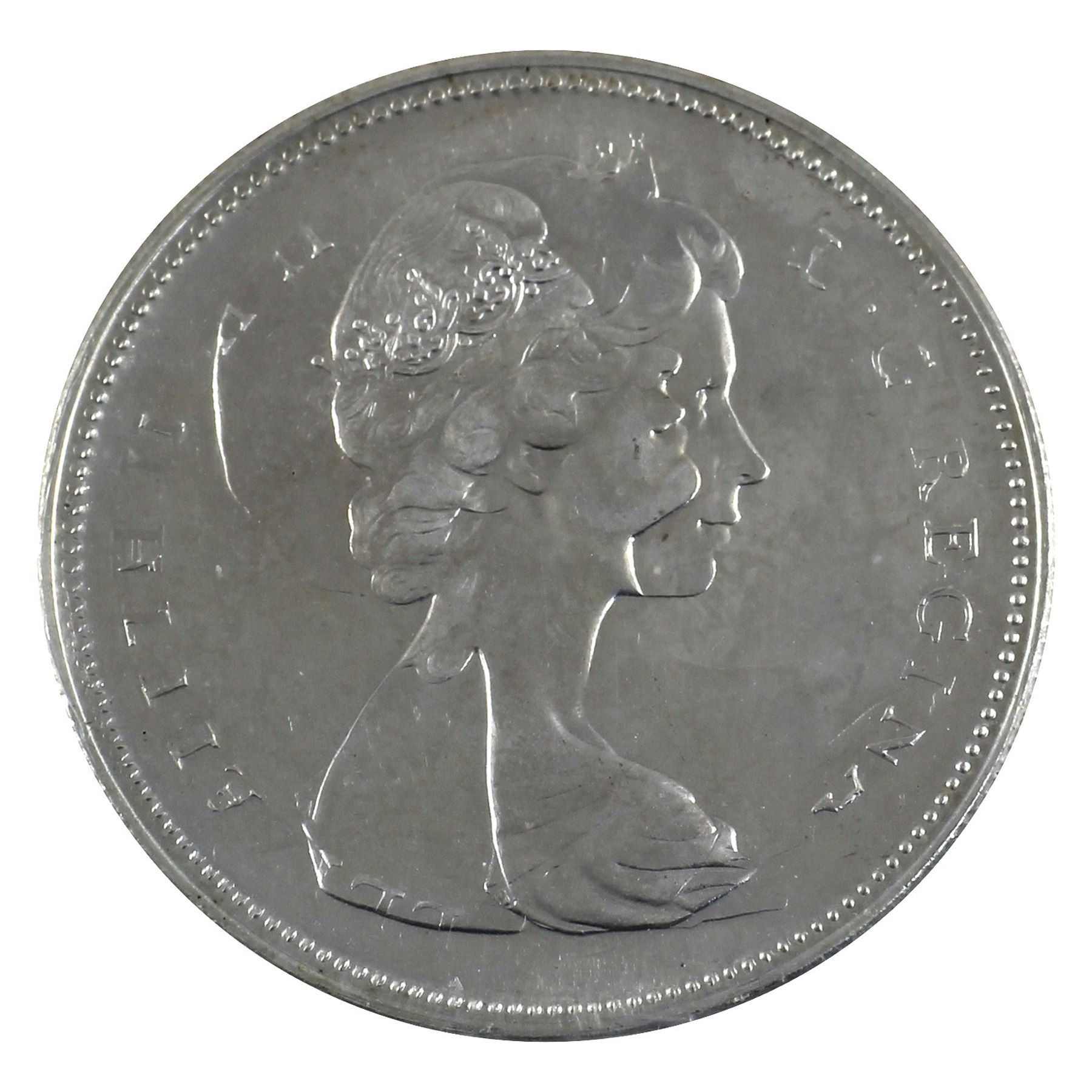 Silver $1 1967 Double Strike ICCS Certified MS-66. A bright Flashy Coin ...