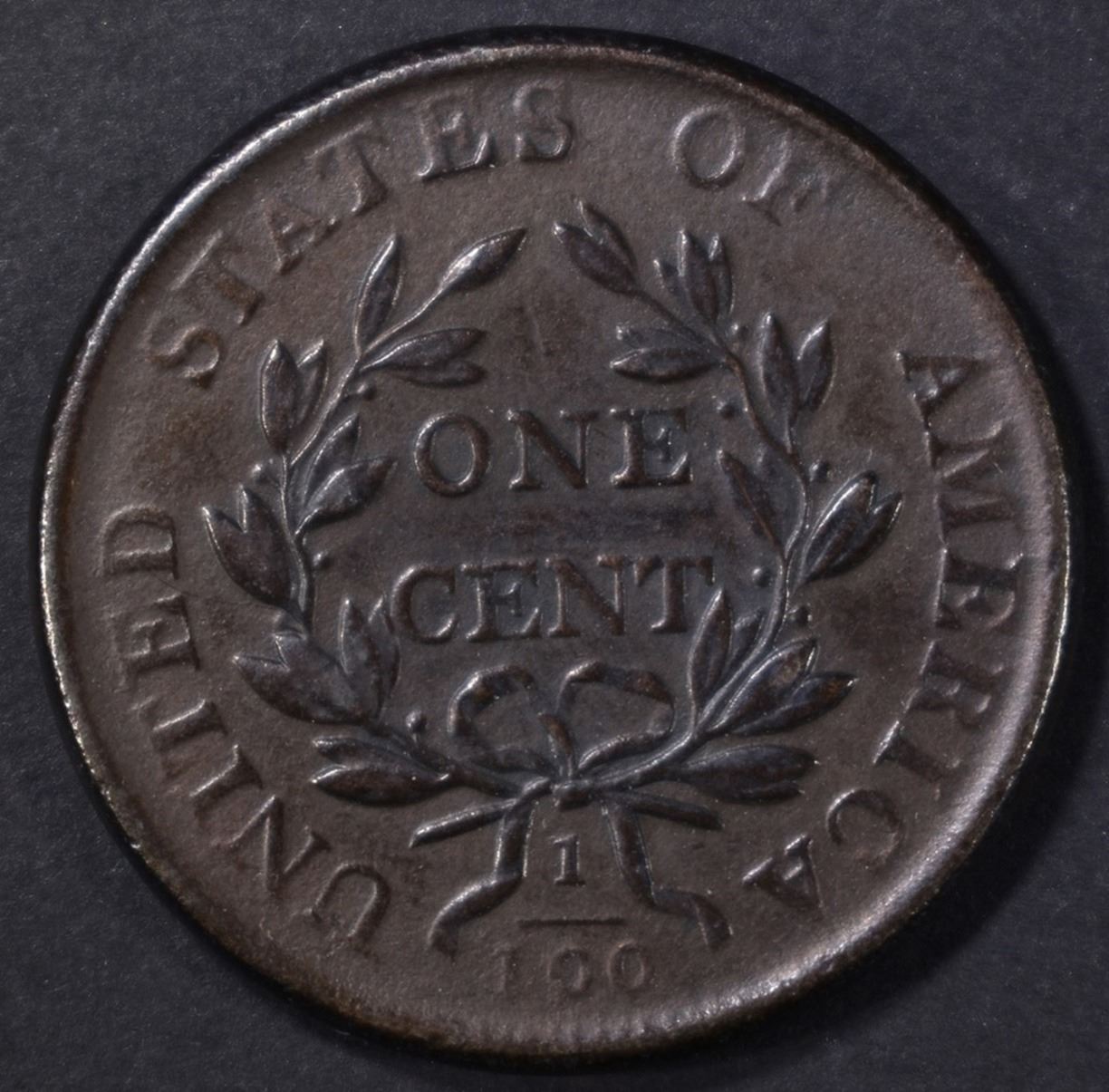 1806 LARGE CENT, CH AU