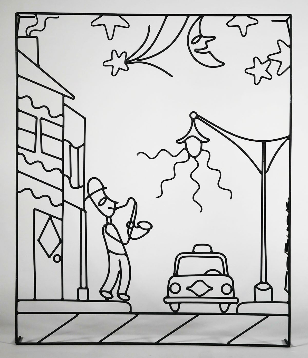 BARRETT DEBUSK, Wire Wall Sculpture