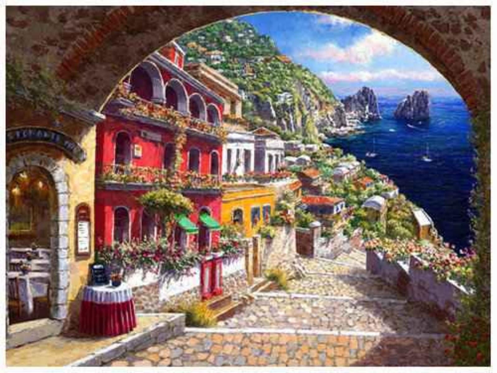 Sam Park "ARCHWAY TO CAPRI"