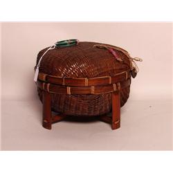 Antique Chinese Sewing Basket