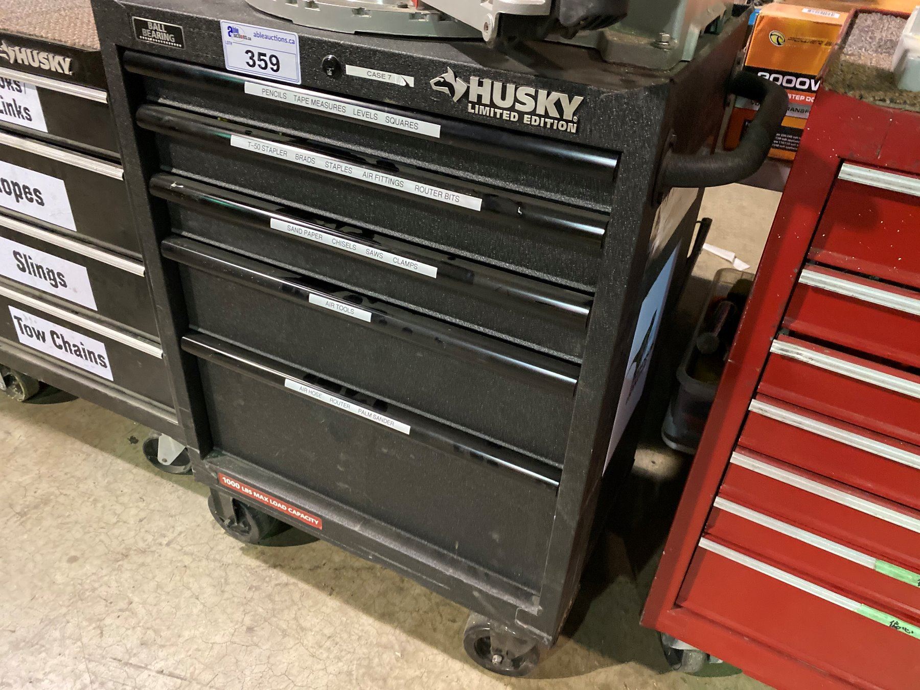 Husky Limited Edition 5 Drw Rolling Tool Chest Includes All Contents