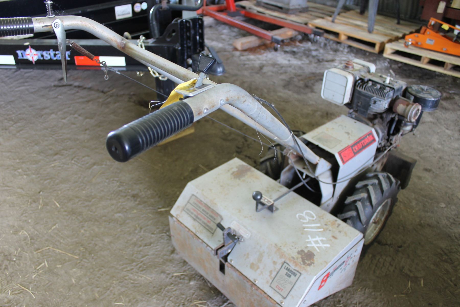 CRAFTSMAN 8 HP REAR TINE ROTOTILLER