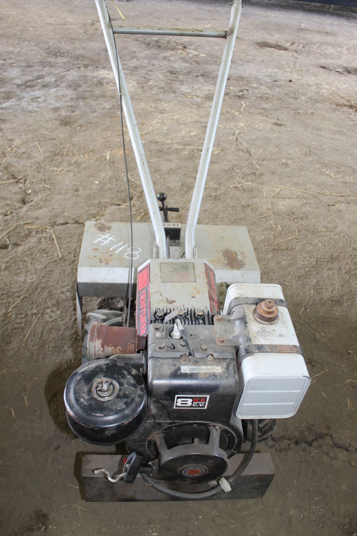 CRAFTSMAN 8 HP REAR TINE ROTOTILLER