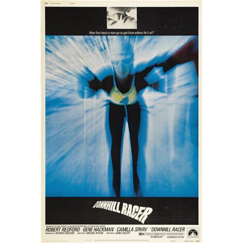 Downhill Racer (Paramount, 1969). Poster (40" X 60") St