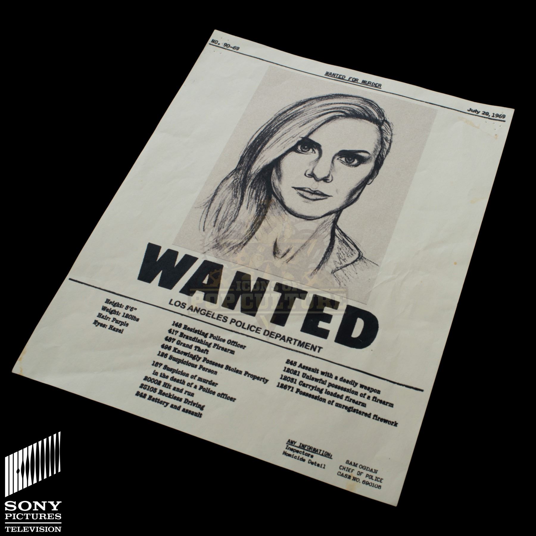 Future Man (TV) – Tiger’s “Wanted” Poster – FM181