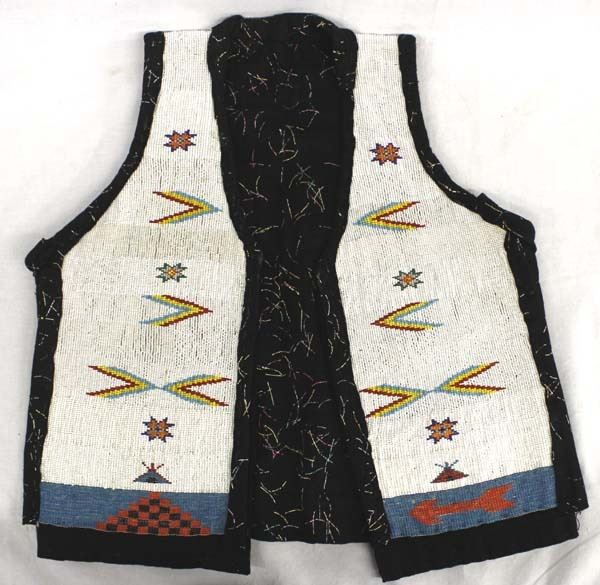 Vintage Native American Beaded Vest