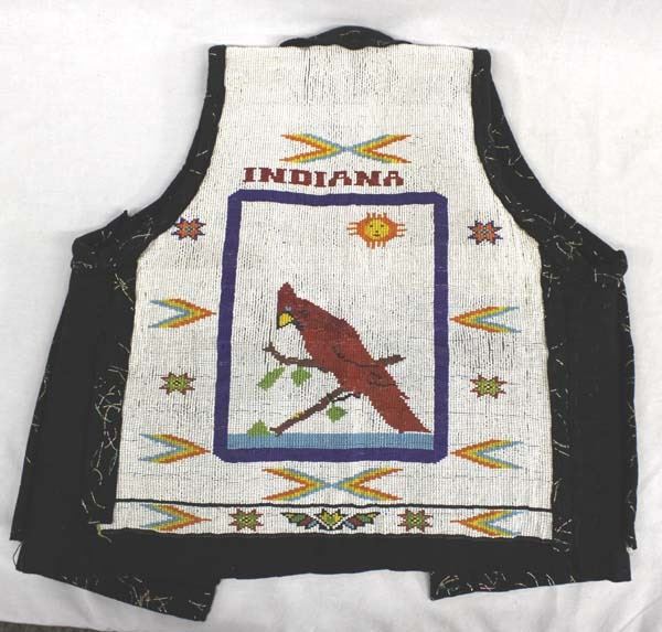 Vintage Native American Beaded Vest