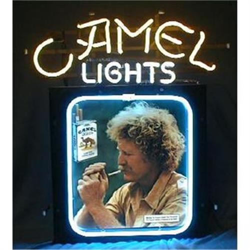 Camel Lights NEON Sign - Vintage Tobacciana #1026089