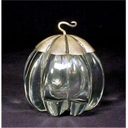 Antique Sterling Silver Cut Glass Ink Sander #999795