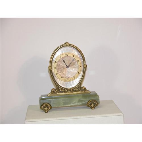 Art Nouveau Style Bucherer Desk Clock / 8 Day #1013893