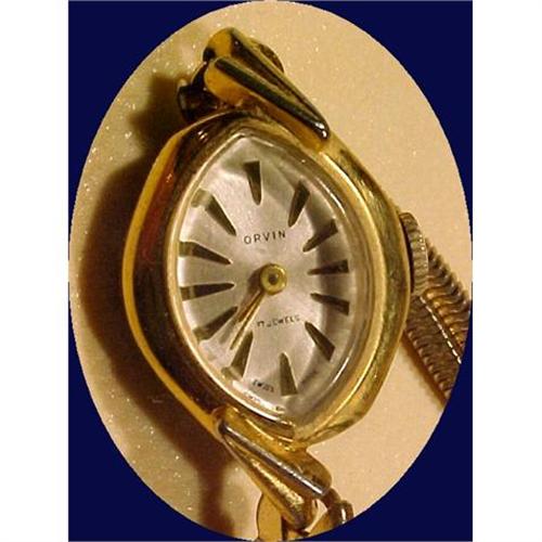 Sweet Vintage Orvin 17 Jewels Swiss Watch #1004096