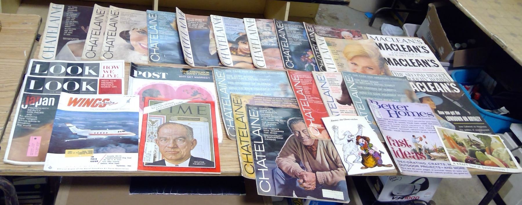 MAGAZINES FROM THE 60S