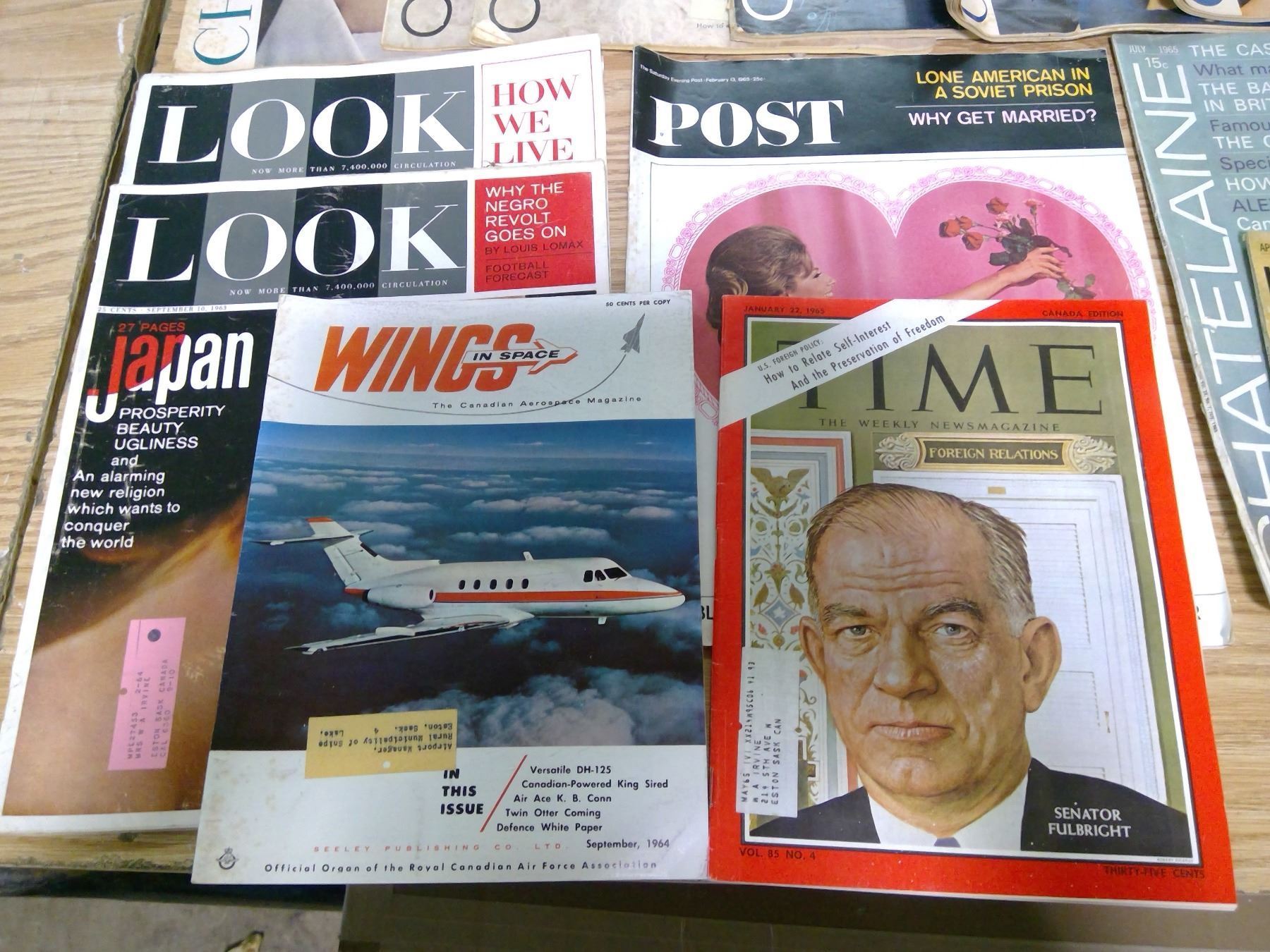 MAGAZINES FROM THE 60S