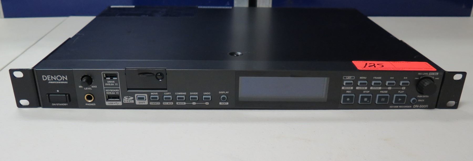 Denon Professional SD/USB Mountable Recorder Model DN-500R