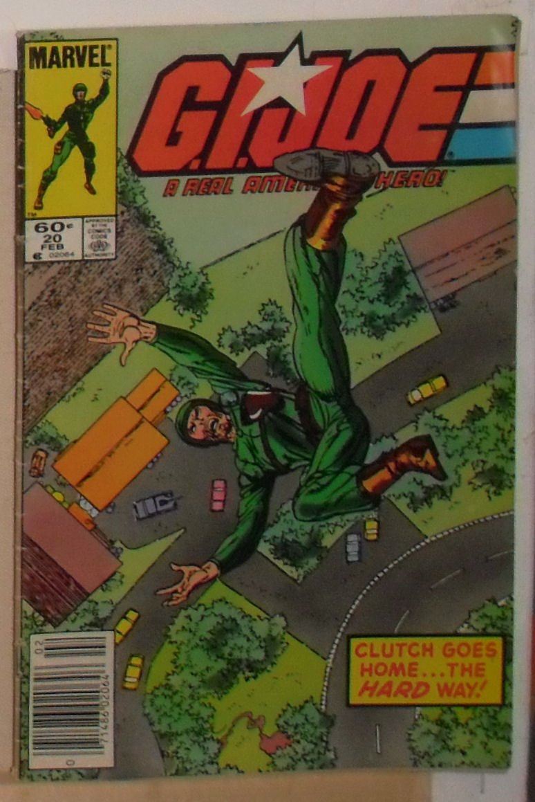 #20 February 1984 UTMOSTLY rare GI Joe Volume 1 Marvel Comic - bande ...