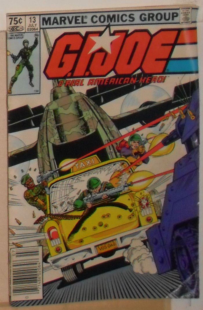 Very rare GI Joe Volume 1 #13 July 1983 - bande dessinée très rare