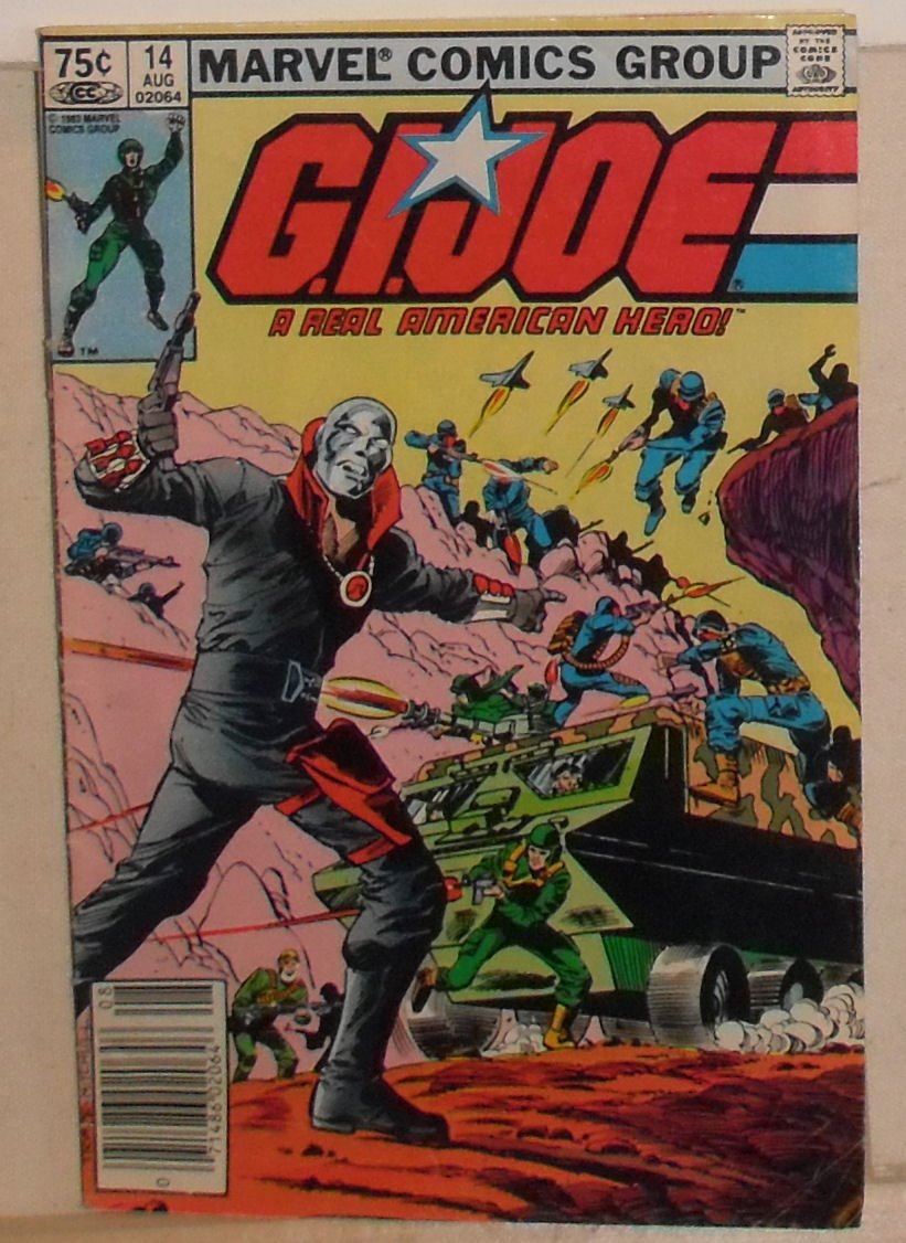 Very rare GI Joe Volume 1 #14 August 1983 - bande dessinée très rare