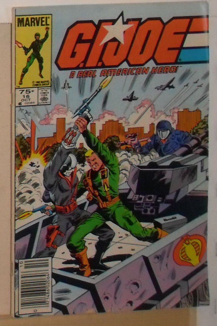 Very rare GI Joe Volume 1 #16 October 1983 - bande dessinée très rare