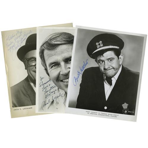 Funny Guys Vintage Signed Photos