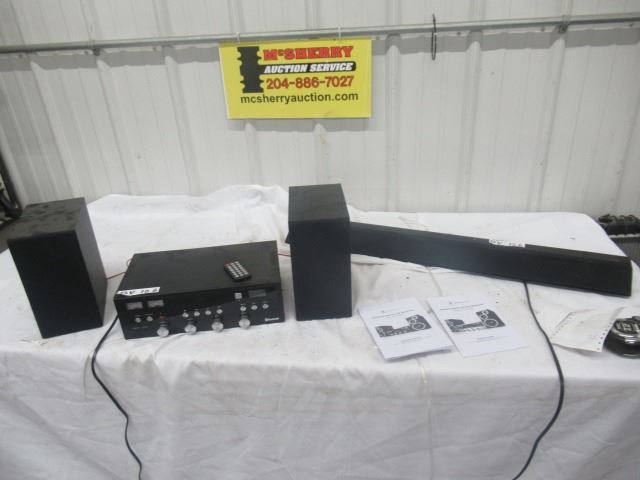 Innovative Technology CD Stereo System w Bluetooth & Extra Sony Speaker