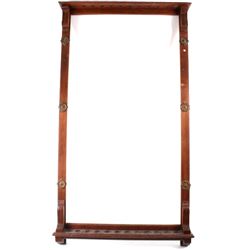 Brunswick Balke Collender Pool Cue Rack 1800's