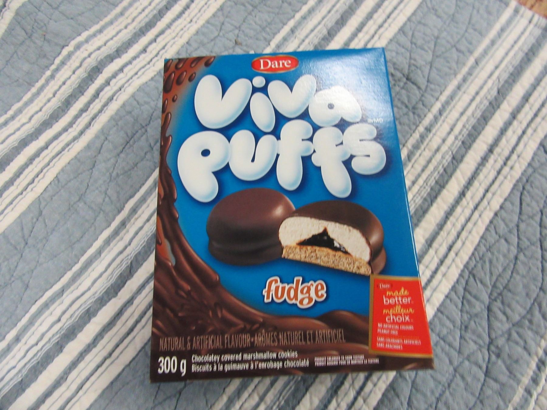 DARE VIVA PUFFS (FUDGE) (300 G) - PER BOX